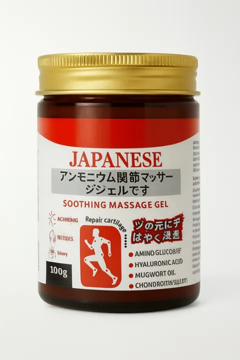 Japanese Joint & Muscle Pain Relief Massage Gel 100g – Soothing Gel for ...