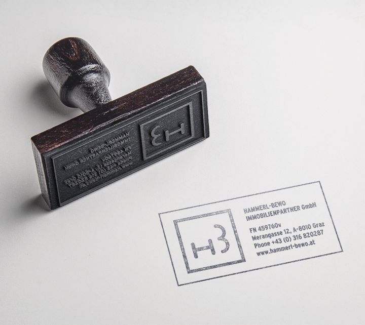 Customized Rubber stamps of every kind. Plastic handle stamp without ...