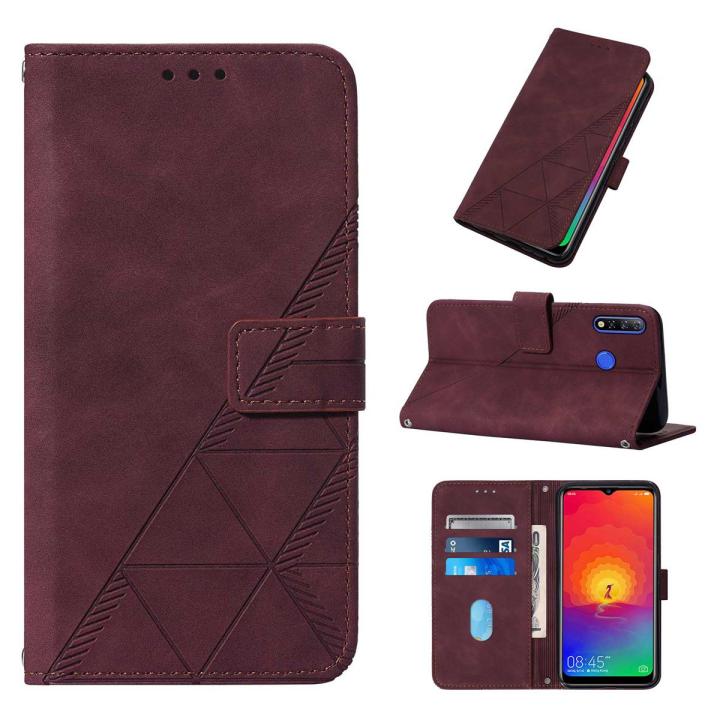 Phone Case for Tecno Spark 4 - PU Leather Case - Card Slot Design ...