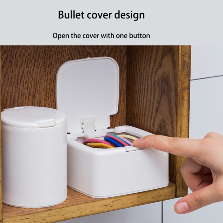 Size: Single Grid 10.5 * 9.5 * 5.2cm Easy Pop-Up Storage Box Neat ...