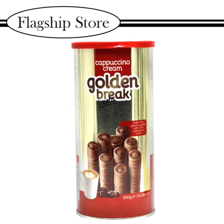 GOLDEN TREAT WAFER CAPPUCCINO-300gm | Daraz.pk