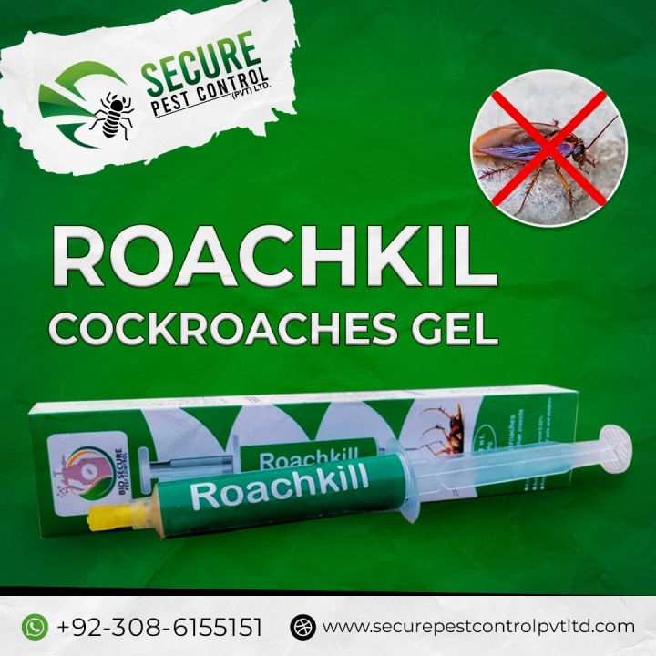 Roach Kill pack of 1, Cockroach Killer Gel, Pest control solution, Roach Killer Gel, cockroach ...