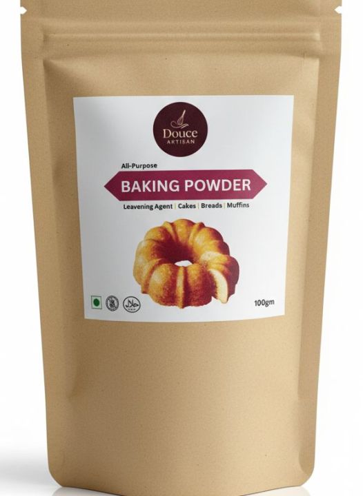 Douce Artisan All Purpose Baking Powder 100 gm - Leavening Agent Cakes ...