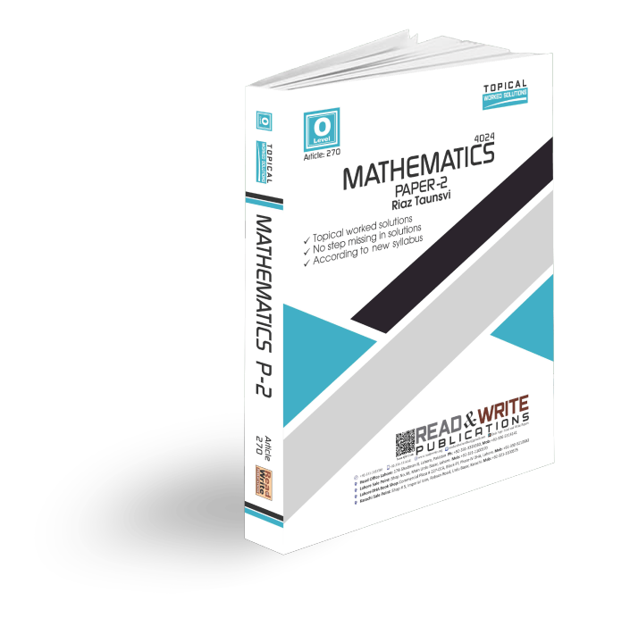 Math O Level Paper 2 Topical Worked Solutions - Cambridge O Level Past ...