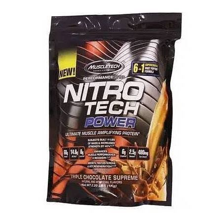 Nitro tech mass- weight lifting powder-1kg pack | Daraz.pk