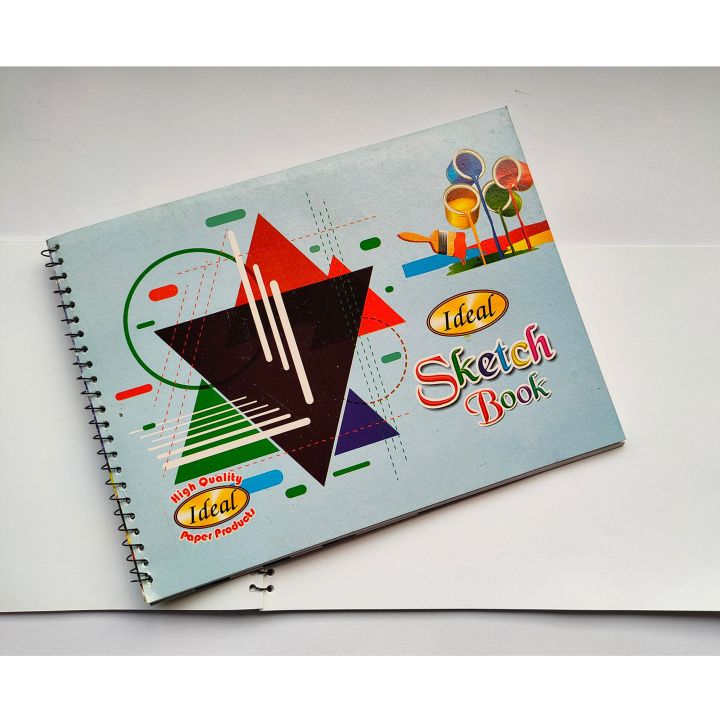 Sketch Book - A4 Size - For Coloring and Drawing | Daraz.pk