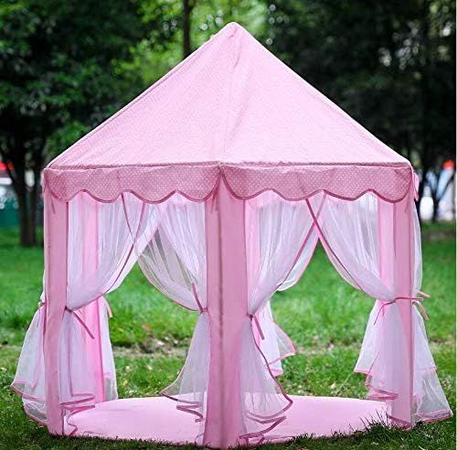 Princess Castle With Lights Little Girls Play Tent Outdoor & Indoor ...