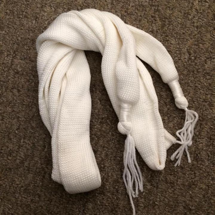 Pack of 6â€“ White Colors Cotton Shalwar Nara, Drawstrings, Woolen Belt ...
