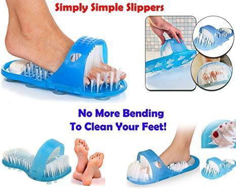 Easy Feet Cleaner Foot Scrubber Feet Shower Spa Exfoliating Foot ...