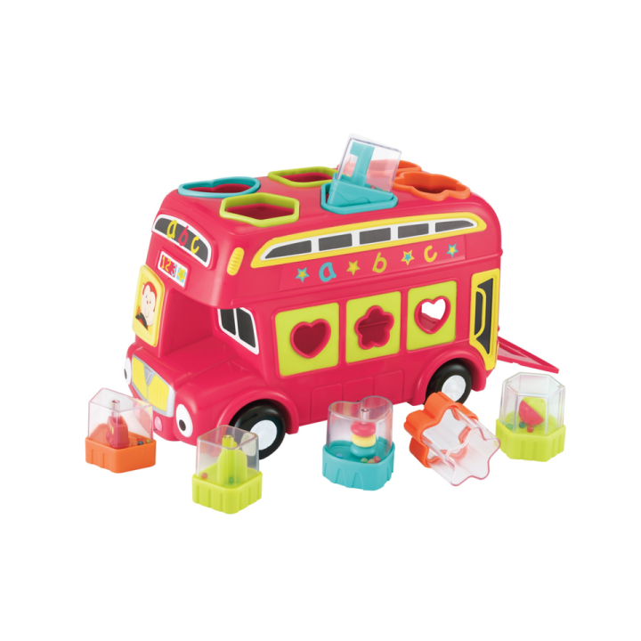 Early Learning Centre Shape Sorting Bus - Red | Daraz.pk