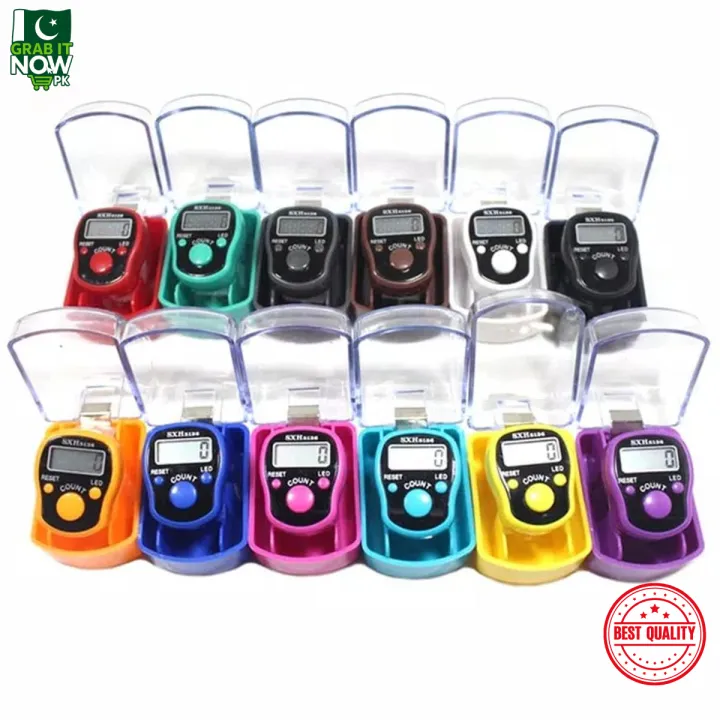 Digital Tasbeeh Finger Ring Counter – Electronic Tally Counter with ...