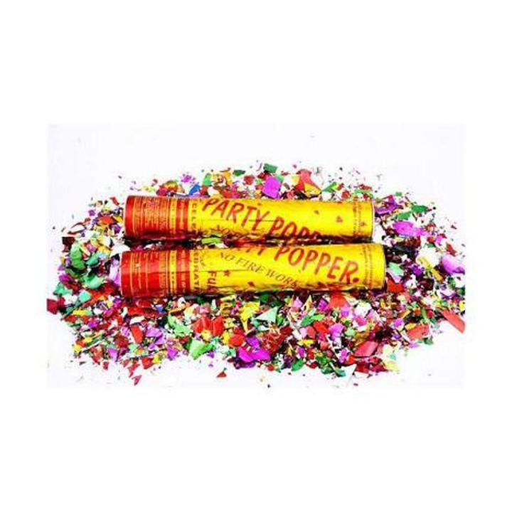 2 Large Party Poppers Pack For Birthday & Anniversary Celebration ...