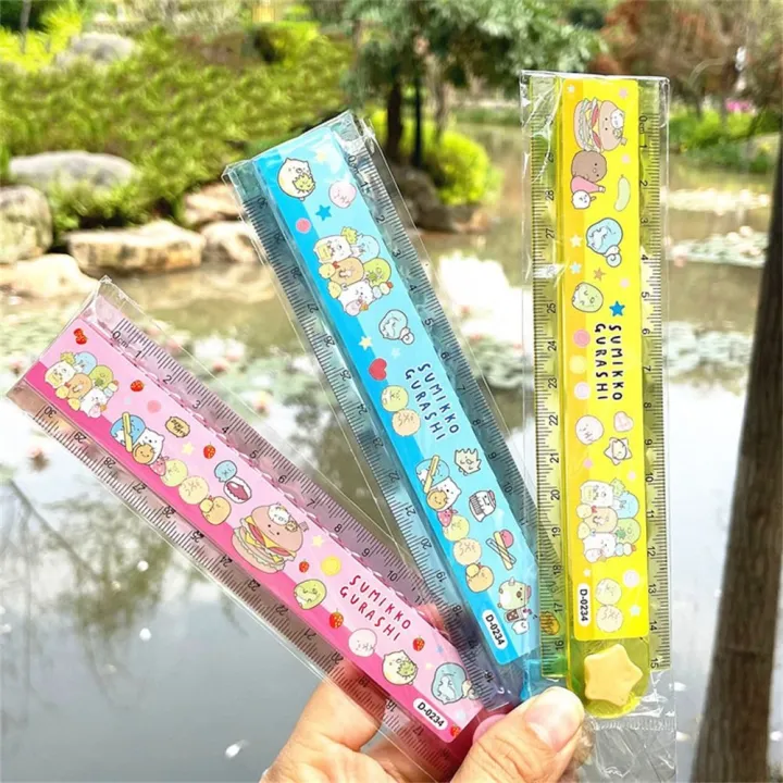 Gift Multifunction Students Animal Cute DIY Drawing Rulers Drawing ...