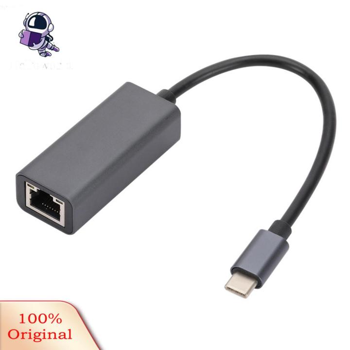 Grebest Ethernet Connecting Adapter Compact Type-C Ethernet LAN RJ45 ...