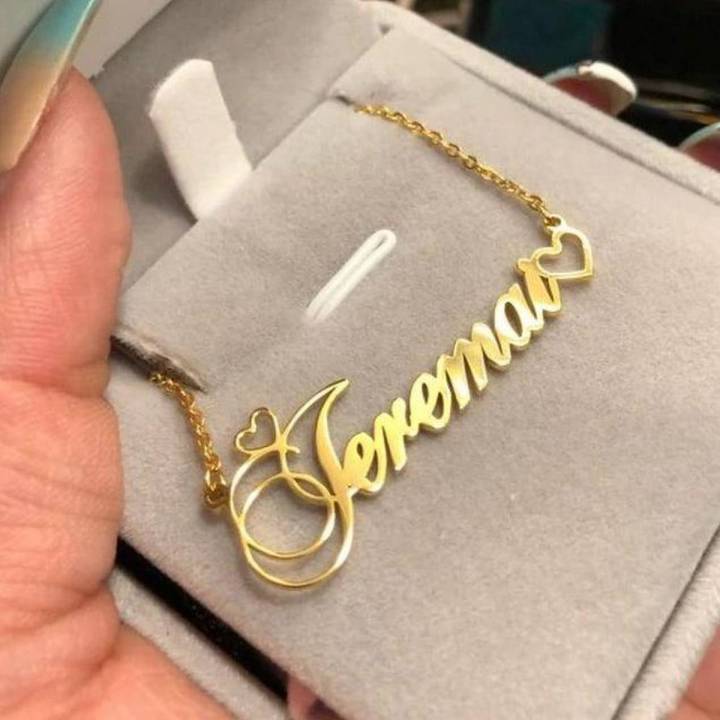 Customize Necklace, Customize Name Necklace, Custom Name Locket, For ...