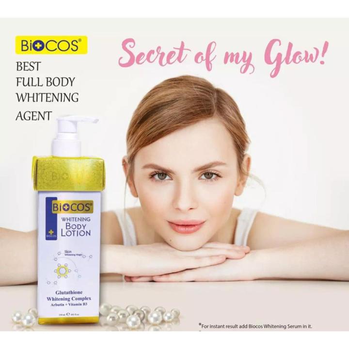 biocos whitening Body Lotion - 250ML | Daraz.pk