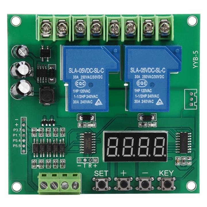YYB-5 12v 24v Motor Forward / Reverse Control Board Two Relay Delay Timing Cycle Module | Daraz.pk