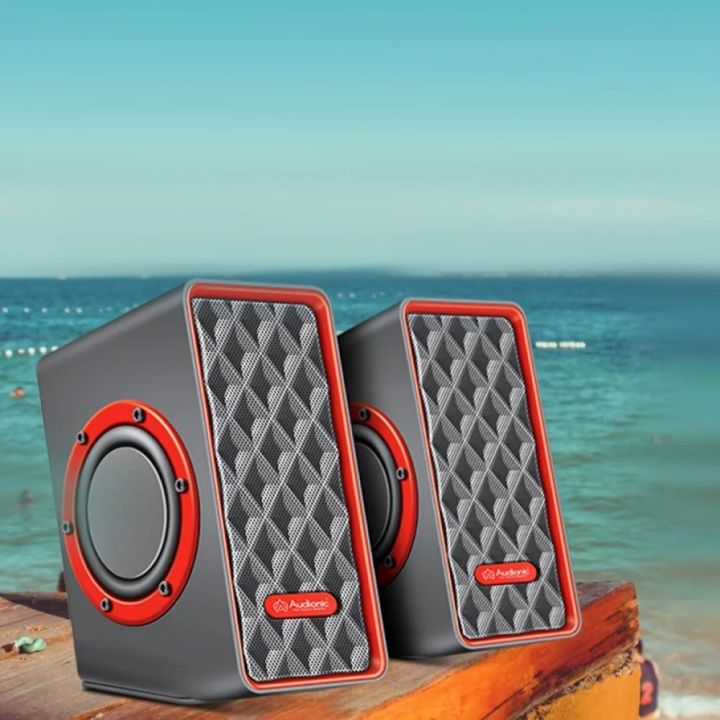 Audionic U25 Stereo Sound with AUX & USB 2.0 Heavy Bass Multimedia ...