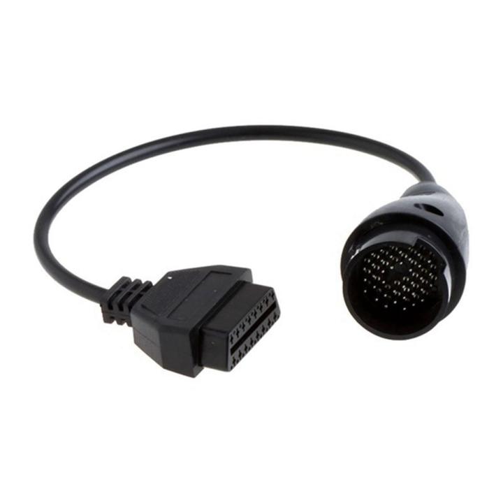 for Benz MB 38 Pin to 16 Pin OBD2 OBD II Diagnostic Adapter for ...