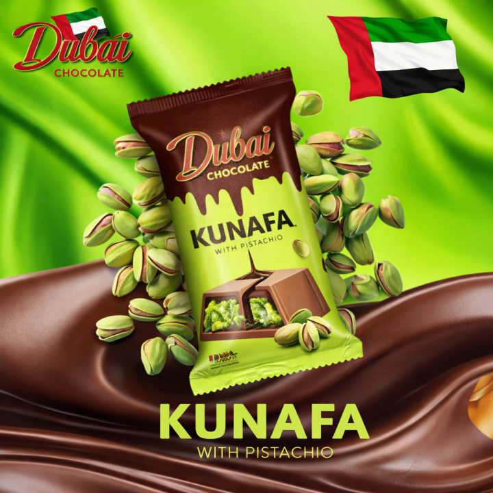 Kunafa Dubai Chocolate Box Authentic Middle Eastern Kunafa Filled ...
