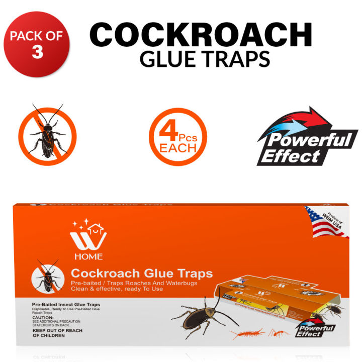 Pack of 3 WBM Cockroach Glue Trap | Cockroach Killer Gel | Daraz.pk