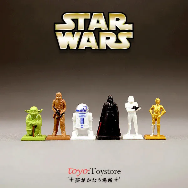 Bulk Pack Star Wars Mini C-3PO R2-D2 Yoda Master Darth Vader ...
