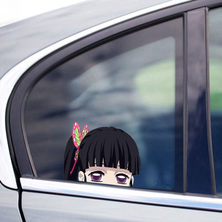 Beauty Anime Peeker Tsuyuri Kanao Car Stickers for Demon Slayer ...