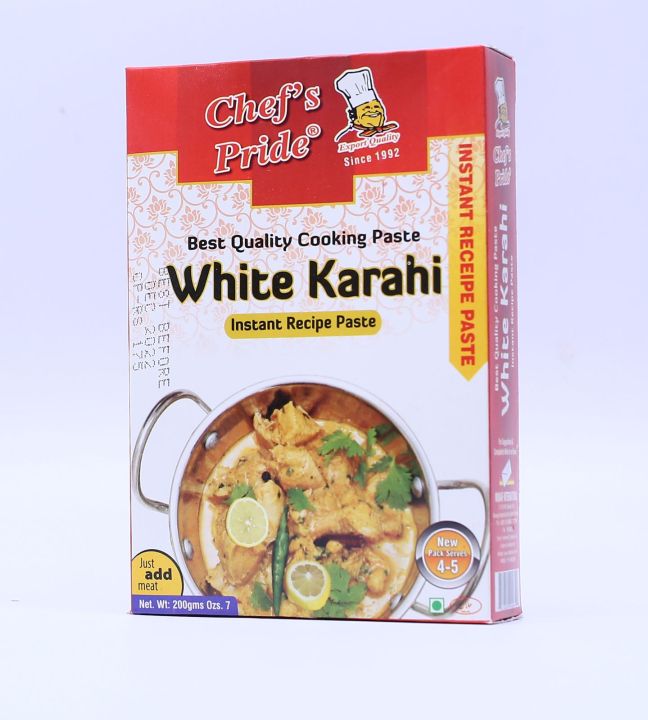 Chef Pride - White Karahi Paste (200g) | Daraz.pk