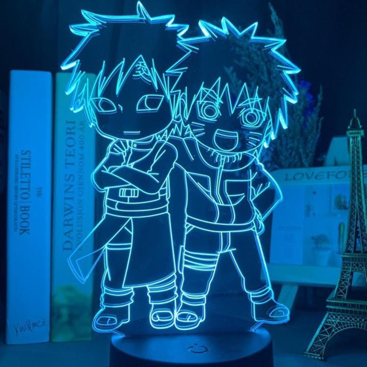 TAKARA TOMY Naruto Uchiha Itachi Ki Kakashi 3D night light LED light 7/ ...