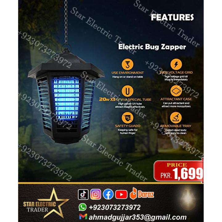 Insect killer Millat Big LED Insect Killer, 818 Model for home and ...