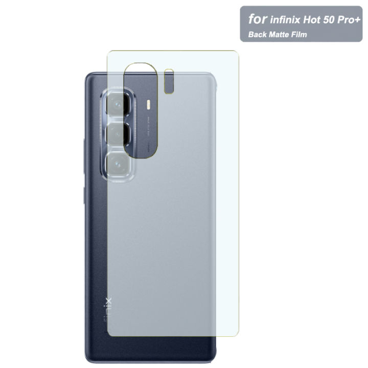 infinix Hot 50 Pro+ Plus Back Matte Protector Sticker Soft Skin Vinyl ...