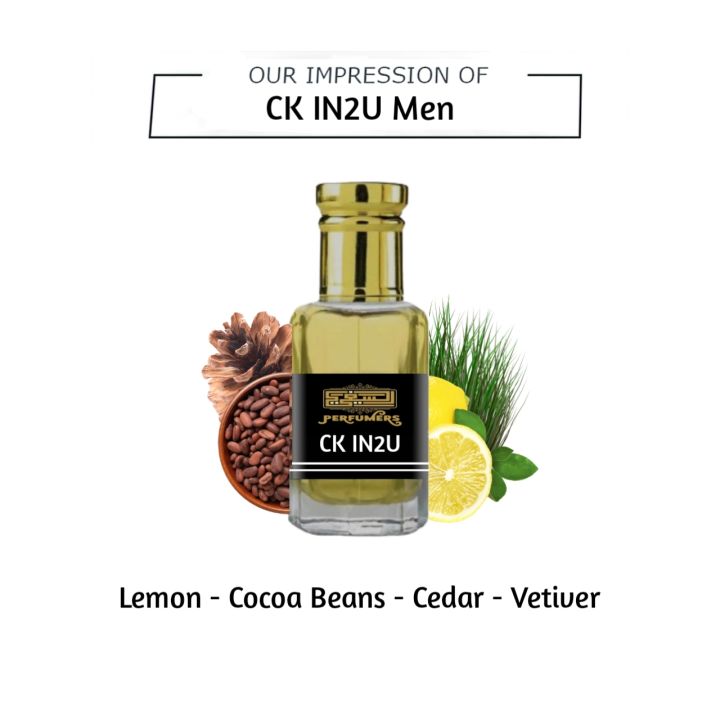 Ck In2U Men Attar By Saifi Perfumers – Concentrated Perfume Attar ...