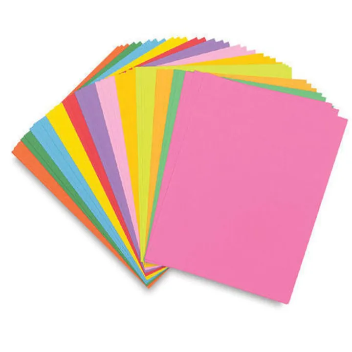 Color Paper - 100 Sheets - Multi Color - A4 Size | Daraz.pk