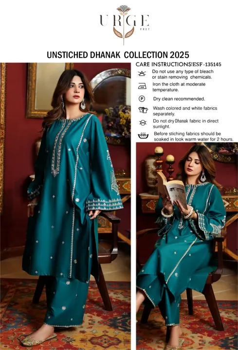 2-Piece Suit – High Quality Winter Fabric with Embroidered Front ...