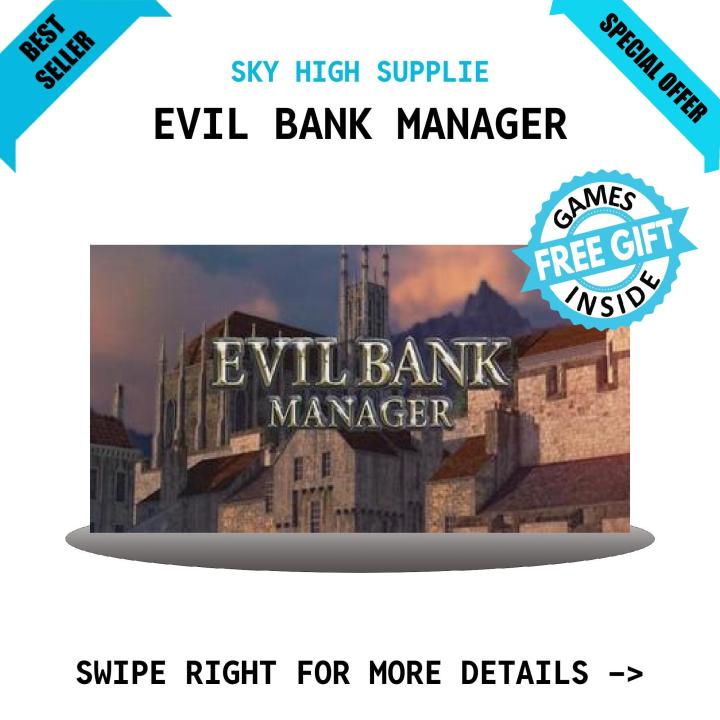EVIL BANK MANAGER Game for PC - with complete Installation Guide ...