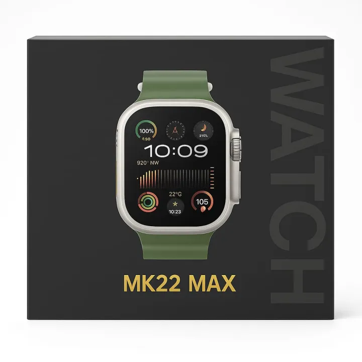 MK22 Max Smart Watch – Premium Bluetooth Calling Watch with 10 ...