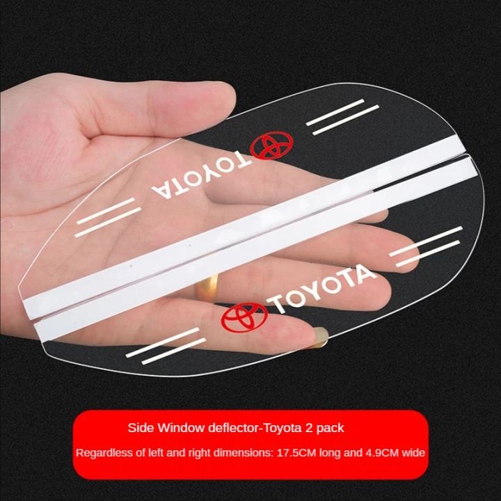 Toyota TRD Ready Stock Carbon fiber car door sticker RUSH/WIGO/INNOVA ...