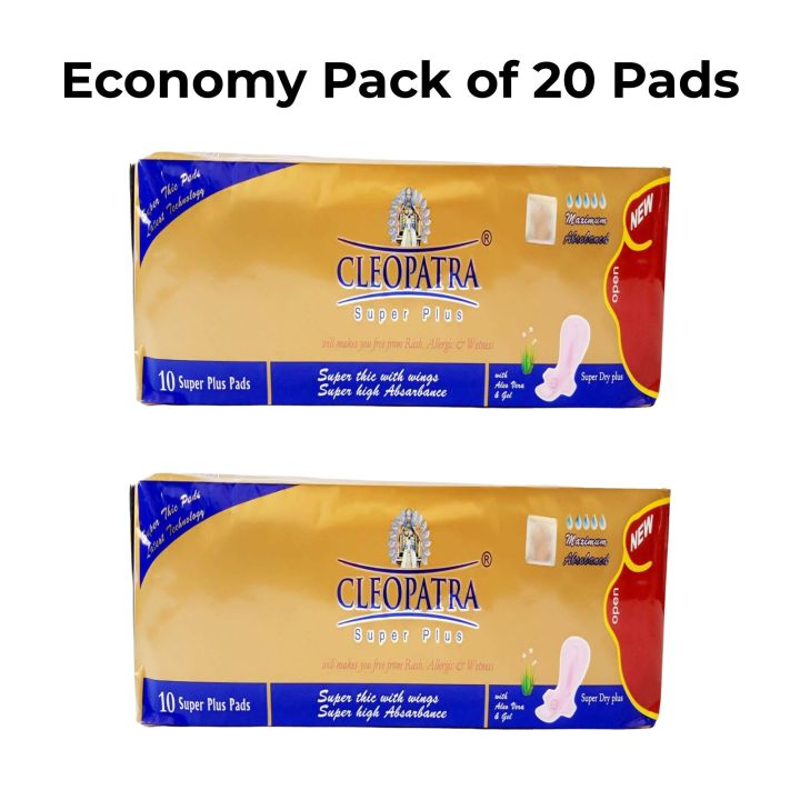 Cleopatra original sanitary pads for girls periods with 7 high-tech ...