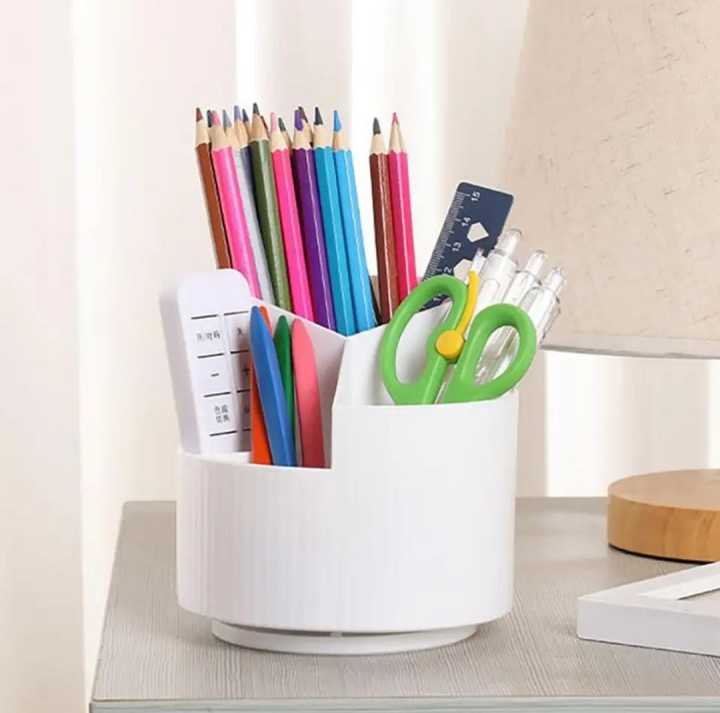 Pencil Holder, KASTWAVE Desk Organiser Office Organiser Creative Pencil ...