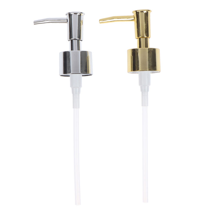 Metal DIY Soap Pump Liquid Lotion Dispenser Replacement Head 28 Thread ...