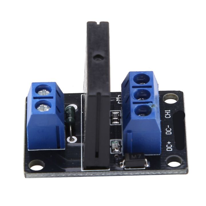 DC-controlled AC DC 5/12V 1 Channel Solid State Relay Module 1-Channel ...