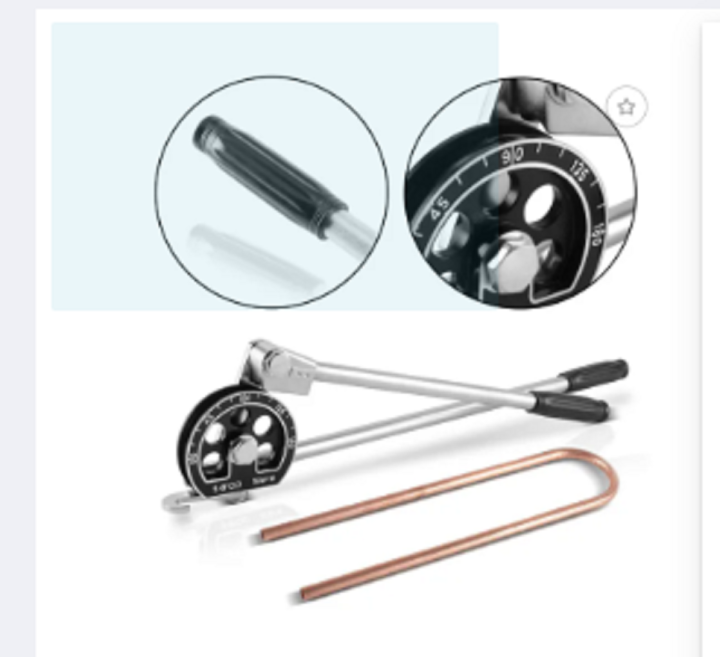 STAHLWERK Hand Pipe Bender HTB-180 ST Pipe Bender / Pipe Bending Machine / Pipe Bending Pliers ...