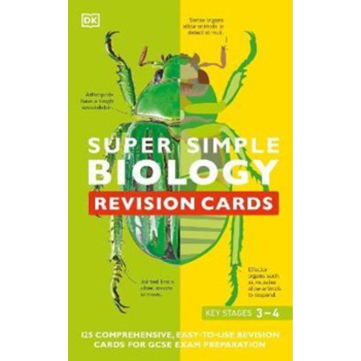 Super Simple Biology Revision Cards Key Stages 3 and 4: 125 ...