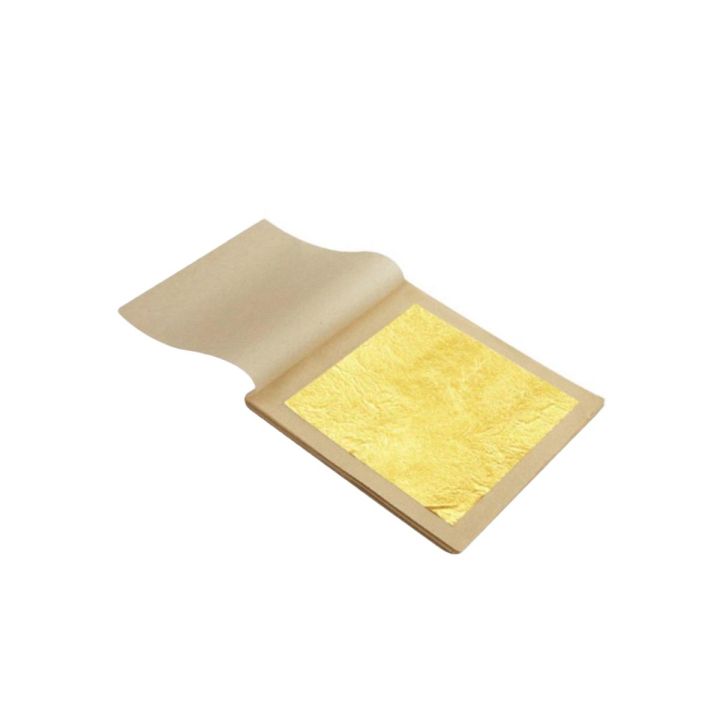 Edible Gold Leaves sheet 24K 100% Pure ( Single Leaf ) Gold Foils ...
