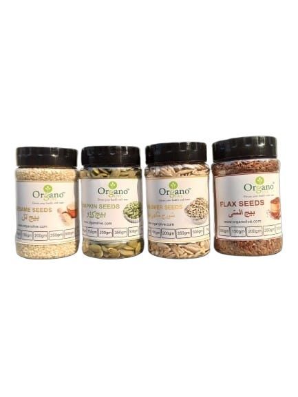 Seed cycle for PCOS kit 100 grams gross weight each,PCOS supplement ...