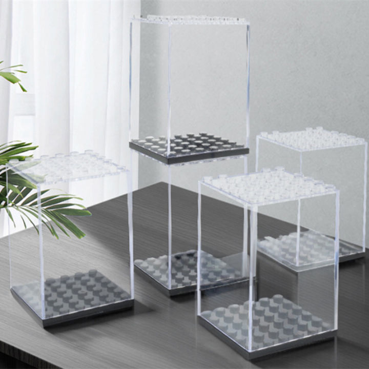 Minifigure Display Case Acrylic Display Box Stackable Storage Case For ...