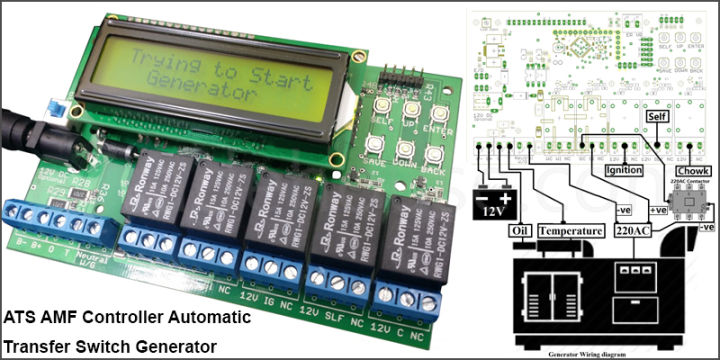 ATS CONTROLLER ATS60 Version 4 Programmable | Daraz.pk