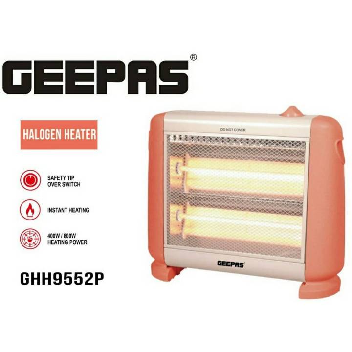 Indoor Halogen Heater GEEPAS GHH9552P | Daraz.pk