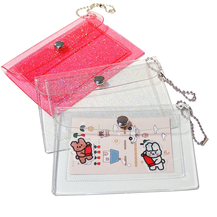 Transparent Wallet Storage Bag Fashion Pvc Purse Organizer Case/Women ...