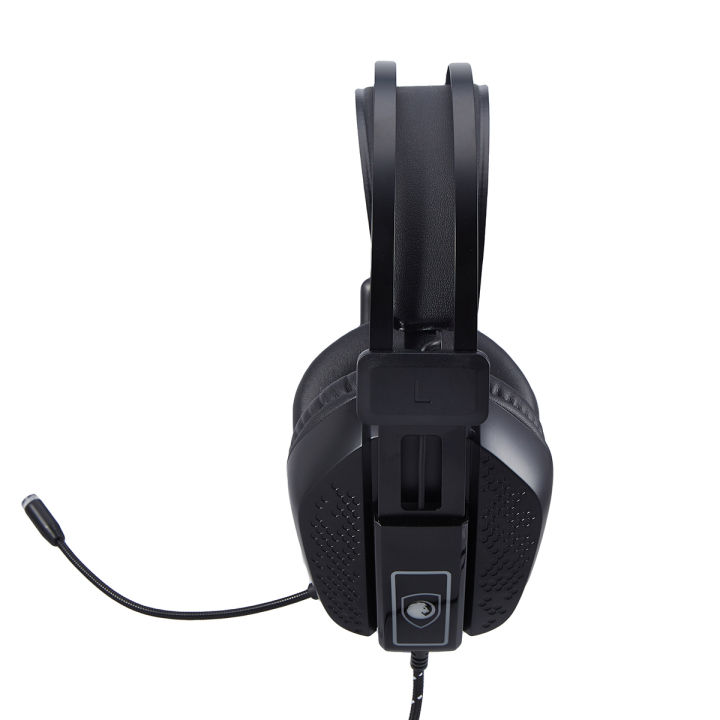 Gaming Vibration Headset with LED - Black | Daraz.pk
